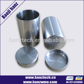 Supply tungsten crucible for melting lead - Coowor.com