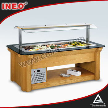 Salad Refrigerated Display Show Case - Coowor.com