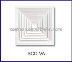 four-way square ceiling diffuser - Coowor.com