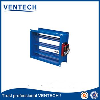VCD air ventilation square diffuser motorized control damper - Coowor.com