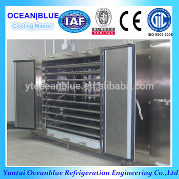1200kg Shift Industrial Combined Semi contact Freezer Machine - Coowor.com