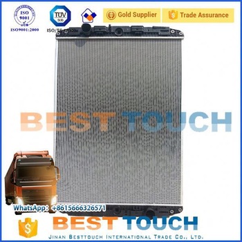 MAN TGS 24 440 FNLLW N OEM 67225 truck all aluminum radiator - Coowor.com