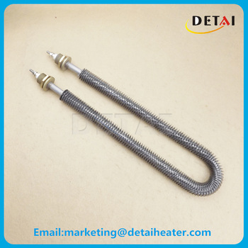 Air Heating Elements Used in the Load Bank 220V 2KW Finned Tube Heater ...