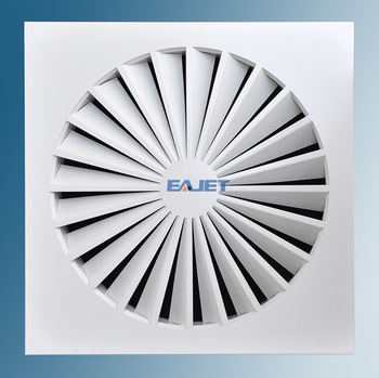 ceiling tilt air diffuser swirl ceiling air conditioning diffuser fan ...