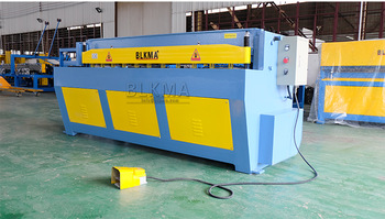 Aluminium Sheet Metal Duct Electric Guillotine Cutter Machine BLKMA ...