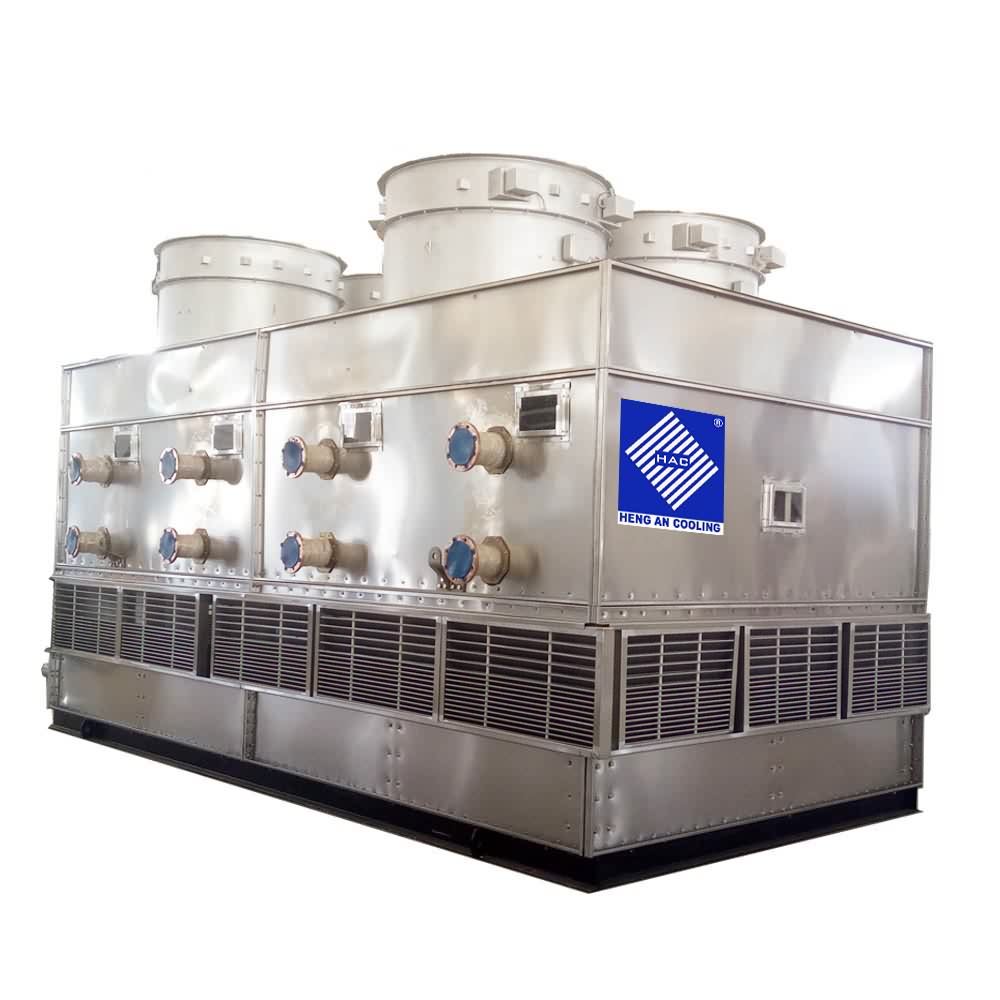 500 rt stainless steel closed cooling tower with fill media - Coowor.com