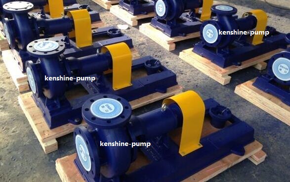 IHF Fluoroplastic Lined Centrifugal Pump/kenshine chemical industry ...