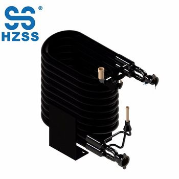 HZSS 12HP heating heat pump tube in tube copper corrugated tube coaxial ...
