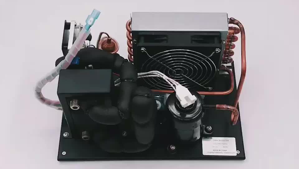 solar battery DC 12v24v 48v 400w air cooled mini liquid chiller module ...