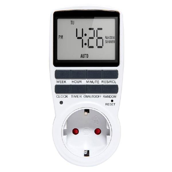Germany standard LCD digital timer switch socket - Coowor.com
