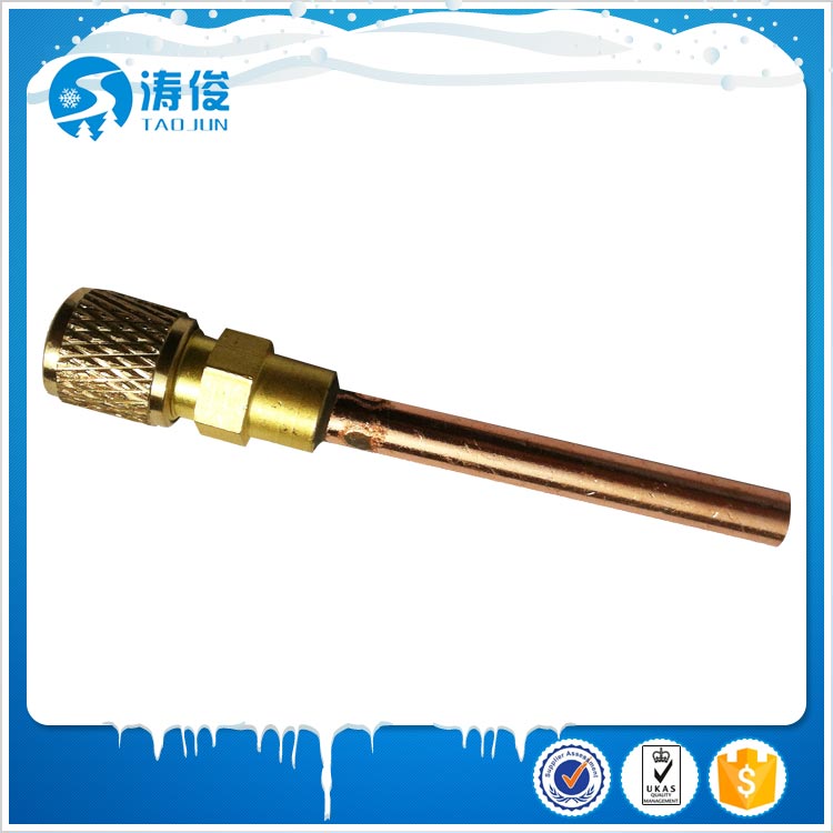 Air conditioner parts 1/4 access valve/pin valve/charging valve ...