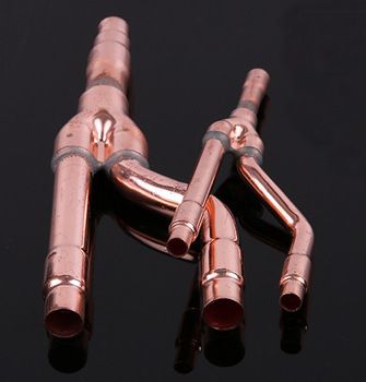 High quality air conditioner spare parts daikin refnet y joints/copper ...