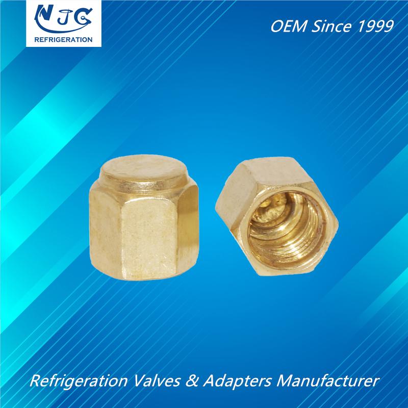 1/4” SAE Mechanical Seal Caps For Service Ports In Refrigeration ...