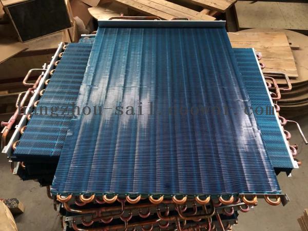 chest freezer copper tube aluminum fin condenser coil - Coowor.com