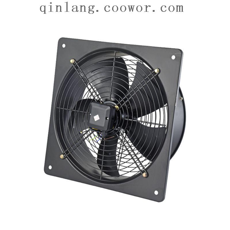 External rotor axial fan 220/380V square range hood fan industrial ...