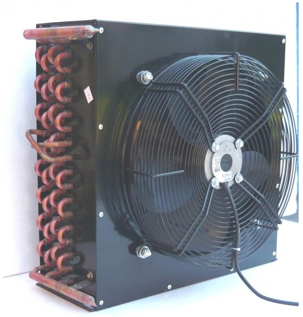 refrigeration copper tube air cooled condenser CD series - Coowor.com
