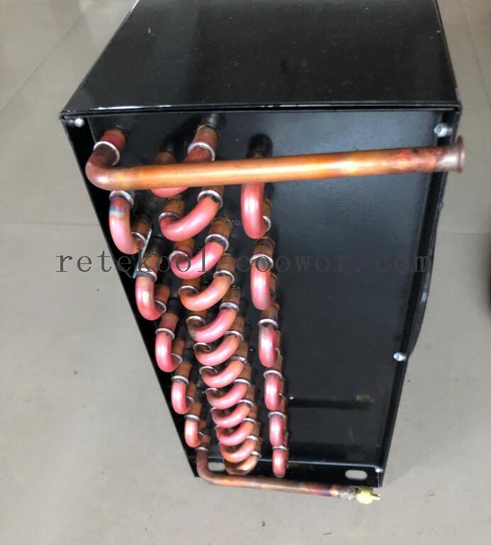 refrigeration air conditioning copper tube fine condenser - Coowor.com