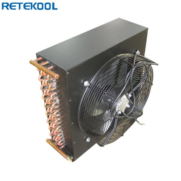 Tube And Shell Refrigerator Condenser With Air Cooled Fan - Coowor.com