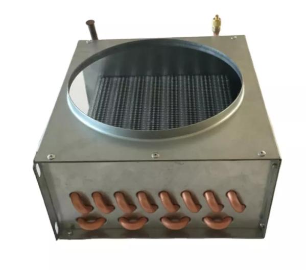 Cold Room Four Fans Copper Tube Deep Freezer Air Cooled Condenser ...