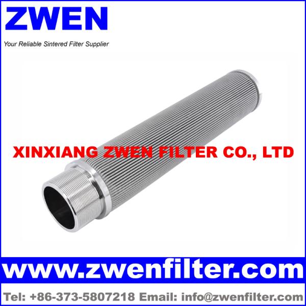 Pleated Sintered Fiber Felt Filter Element - Coowor.com