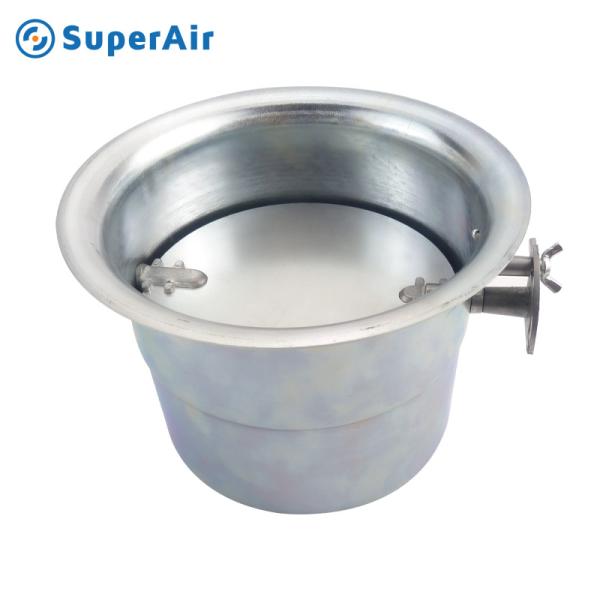 Duct Ventilation Bellmouth Spigots with Balancing Damper - Coowor.com
