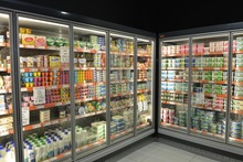 juice display refrigerator for supermarket - Coowor.com