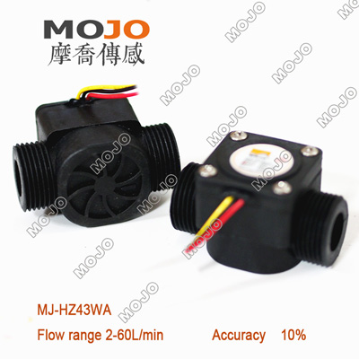 MJ-HZ43WA 3/4 outside treads PBT material reed switch flow sensor ...
