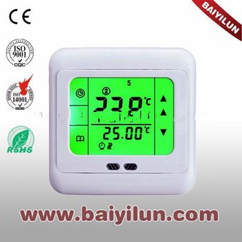 3A/16A/30A 230V LCD Thermostat Weekly Programmable LCD Display Touch ...