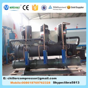 Titanium Seawater Cooled Chiller with Copper-nickle Condenser - Coowor.com