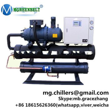 Water Cooled Glycol Chiller For Food Processing /Glycol Anges Chiller ...