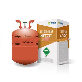 Mixture gas R407c refrigerant gas with 99.9% purity, 11.3kg cylinder package - Coowor.com