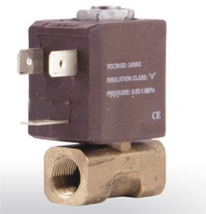 normally close, direct action, G1/8" 2-way steam solenoid valve ...