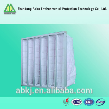 Pocket air filter for central air conditioning filtration system ...