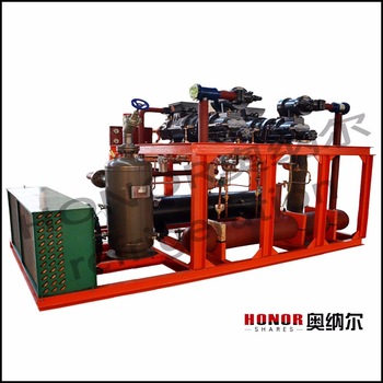 Fully Enclosed Vortex Type Compressor Condensing Units of Cold Stroage ...