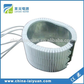 Ceramic band barrel heaters for magnesium injection molding ...