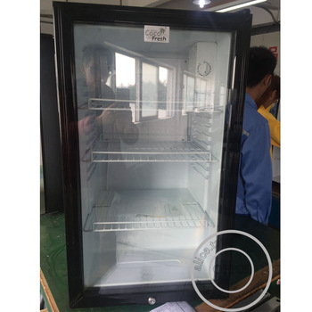 Customized Design Single Door Coco Fresh Drink Refrigerator Cooler ...