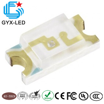 3 2 1 5 1 1mm chip led ultra 3216 1206 SMD LED yellow green color ...
