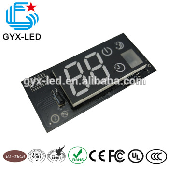 2 digit 7 segment square led display PCB connected FND display - Coowor.com