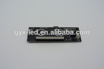 Easy mounting SMD LED display white emitting color FND in common ...