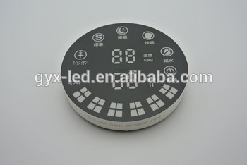 Common cathode full color Easy mounting FND display Shenzhen OEM with ...