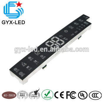 Red color 4 digit 7 segment led display for air conditioner - Coowor.com