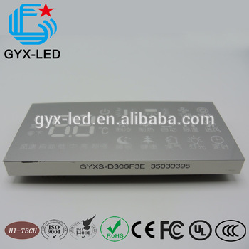 White surface Red and green color common anode fnd numeric display ...