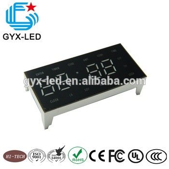 3 digit dual color 7 segment led panel mounted led - Coowor.com