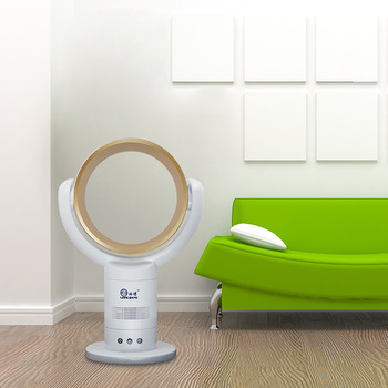 Liangshifu Portable Electric Bladeless Desk Fan White gold 3A Air ...