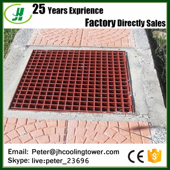 High Strength Fiberglass FRP Rectangular Drain Cover - Coowor.com