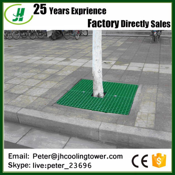 Platform Car Wash Equipment Fiberglass Grating with Fasteners - Coowor.com