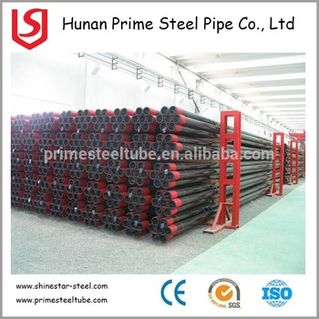 ASTM A53 API 5CT K55 J55 n80 seamless carbon pipe casing and tubing for oil and gas delivery ...