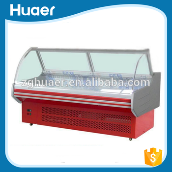 Commercial Display Deep Freezer For Meat and Cooked food - Coowor.com
