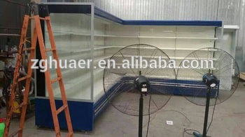 Structural air curtain merchandiser cabinet refrigerator Panasonic ...