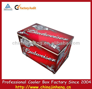 Square cooler box with 4 color logo - Coowor.com